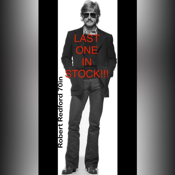 Party Supplies | Robert Redford Life Size Cardboard Cutout Free ...